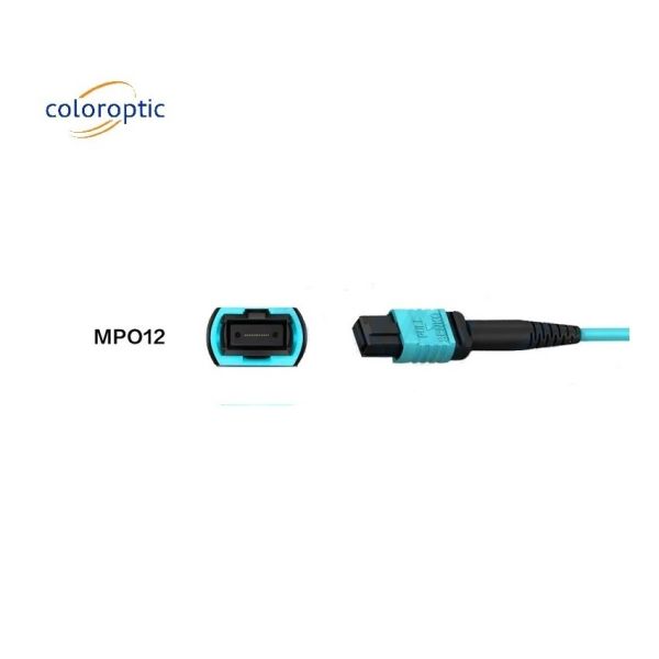 Quality Fiber G652D OM3 MPO Patch Cable 1m Length For Business Needs for sale