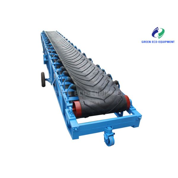Quality 0.4kW - 22kW Mobile Industrial Belt Conveyor Equipment For Bags for sale