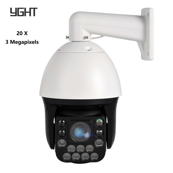 Quality ODM HD Smart CCTV PTZ Wifi IP Camera 3MP Full Color 200m Visibility for sale