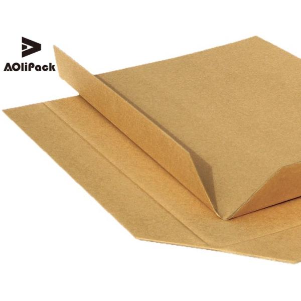 Quality Cardboard 2 Way 0.7mm Slip Sheet Pallet For Cargo Convey for sale
