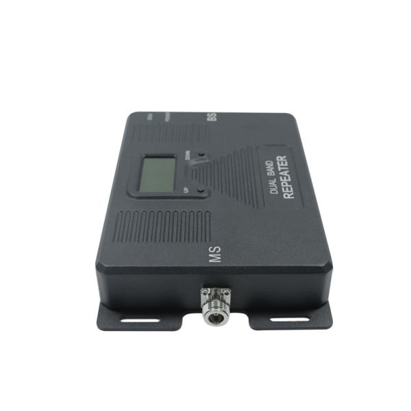 Quality 2G 4G Dual Band Signal Booster 900MHz 1800MHz 70dB Gain With LCD for sale