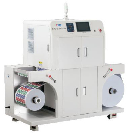 Quality CMYK Sticker PE PET Inkjet Label Printing Machine 7.2m/Min 1200x2400dpi for sale