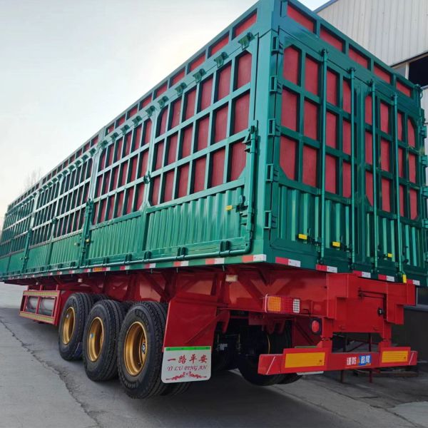 Quality Flatbed Semi Trailer for Heavy Duty Transport Ships Box and Convenient Operation for sale