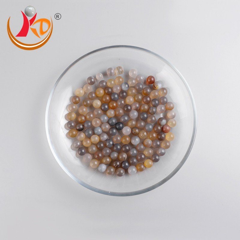 Factory Price High Purity 5mm A Grade Agate Grinding Beads for Lab Planetary Grinding Ball Mill Fire Agate Beads