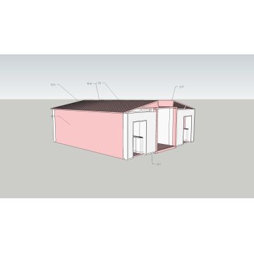 Quality 40ft Custom Single Side Expansion Twin Cabin Container House Green Building for sale