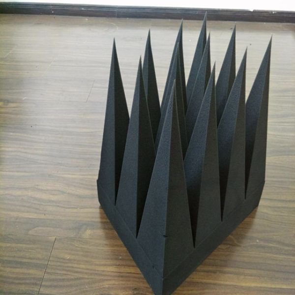 Quality Wave Foam Pyramidal Absorber For Rf Shielding Room emc anechoic chamber for sale