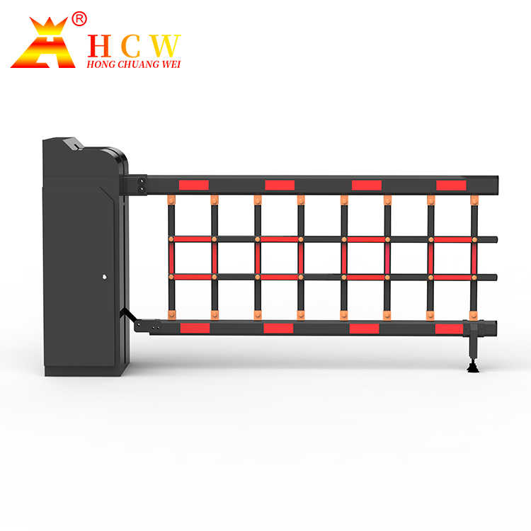 Quality HCW KM05 Parking Lot Fence Arm Barrier Gate CE EMC 3-6m Boom Length for sale