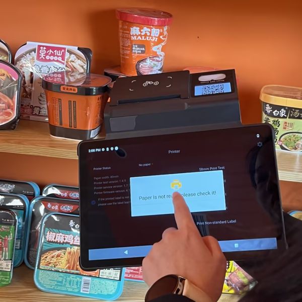 Quality 4-Core * 2.0GHz CPU Payment Terminal with 6400mAh Battery and Technical Support for sale