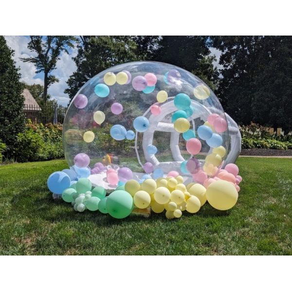 Quality Large Chin Ball Pool Commercial Inflatable Bubble House for Kid Age Range 8 to for sale