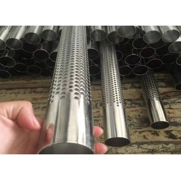 Quality Velp Cylinder Perforated Metal Mesh Galvanized Anodized Perforated Filter Tube for sale
