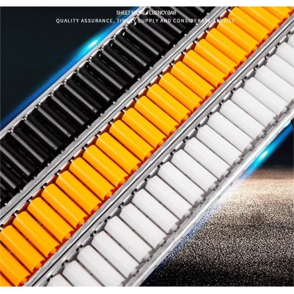 Quality DY-6033 Sheet Metal Frame Pallet Roller Track For Pipe Rack System for sale