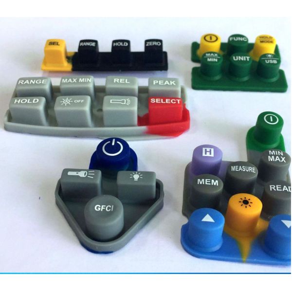 Quality Customized Electronic Silicone Rubber Button With FDA ROHS Certification for sale