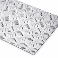 Quality Flat Aluminum Checkered Plate 3003 5052 6061 Aluminum Diamond Plate for sale