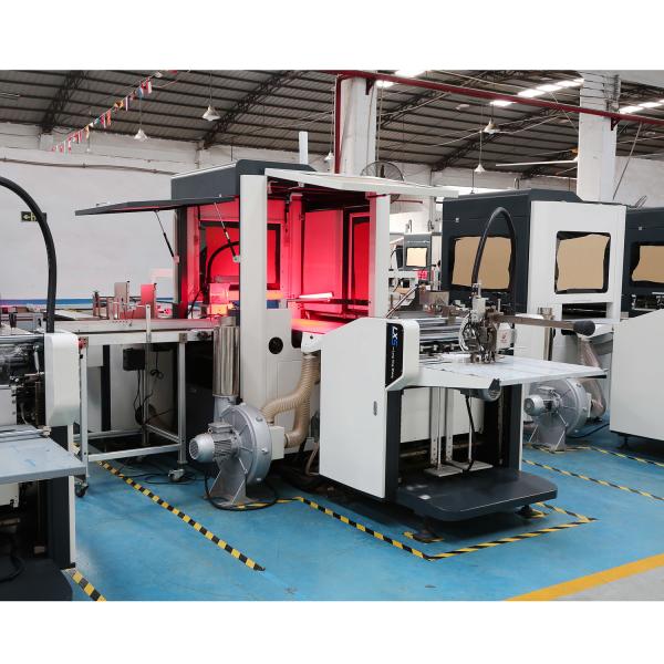 Quality Cardboard Box Making Positioning Machine With Double Basler Cameras for sale
