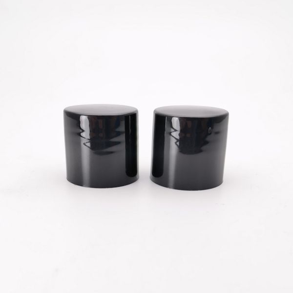 Quality OEM Black 24/415 Plastic Bottle Screw Cap Continuous Thread for sale