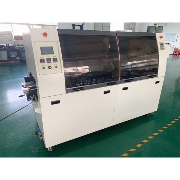 Quality Lead-free Wave Soldering Machine 250mm PCB Width DIP Production Line for sale
