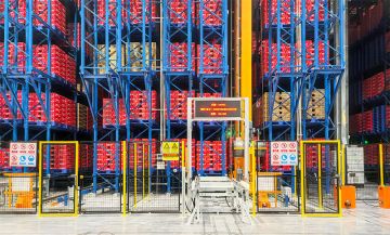 Single Deep Pallet Stacker ASRS