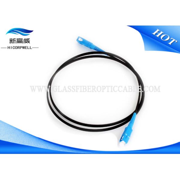 Quality 4 Core Fiber Optic Patch Cables Patch Cord PVC Low Smoke Zero Halogen Jacketed for sale