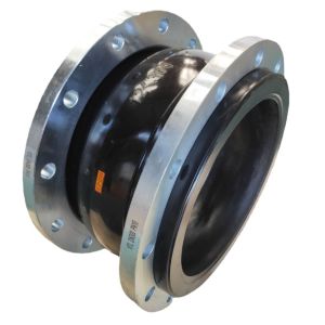 Quality Epdm Nbr Single Sphere Flange Rubber Expansion Joint For Pipe / Rubber Flexible for sale