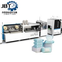 Quality High Performance Degradable Wet Wipes Manufacturing Machine Customized Z-Fold for sale