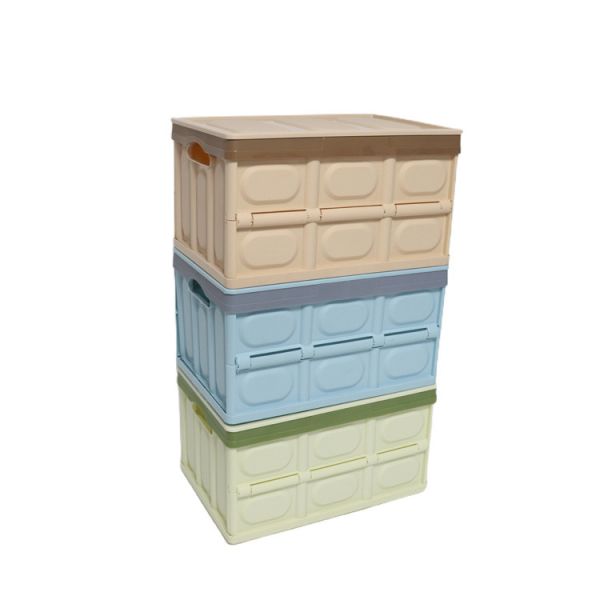 Quality Multiscene Foldable Plastic Container , Odorless Collapsible Plastic Crates With for sale