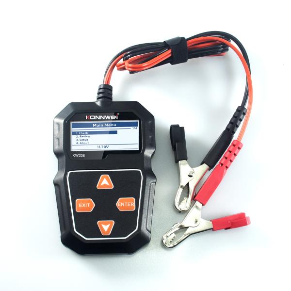 Quality 2.0" MSDS 100-2000BCI Car Battery Tester KONNWEI KW208 for sale