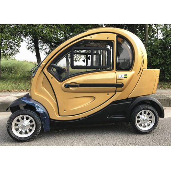 Quality 230Kg 60V Mini Electric Car scooter steering wheel ABS with 45Ah battery Disc Brake for sale