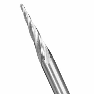 Quality Four Flute M2 HSS Router Bit TiN ZrN 3D Carving Bits For Aluminum And Plastic for sale