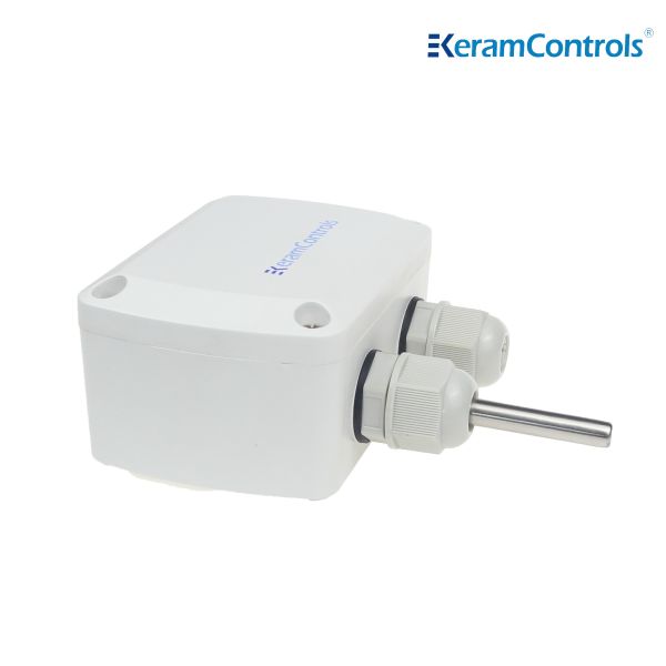 Quality PT1000 Temperature Sensor Temperature Gauge With 2 Wire PC ABS Housing for sale