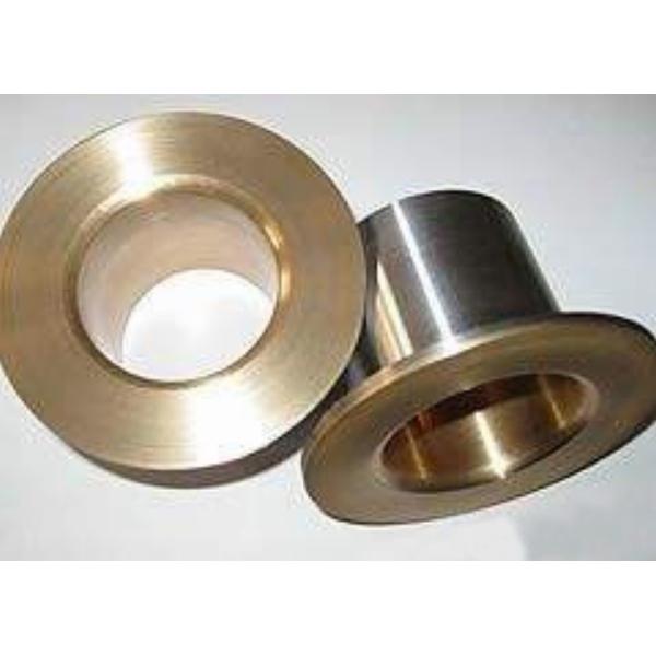 Quality Main Shaft Bi Metal Bearings CuSn4Pb24 / Steel Flange Bearing for sale