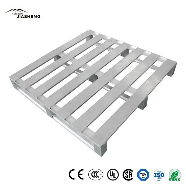Quality                  Heavy Duty Stacking Racking System Injection Warehouse Storage Steel Metal Pallet Metal Tray Good Sale              for sale