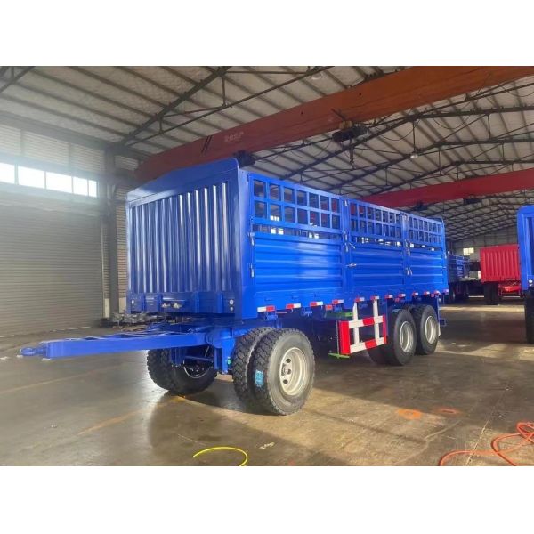 Quality Capacity Timber Transport Trailer With Durable Draw Bar Design Customizable for sale
