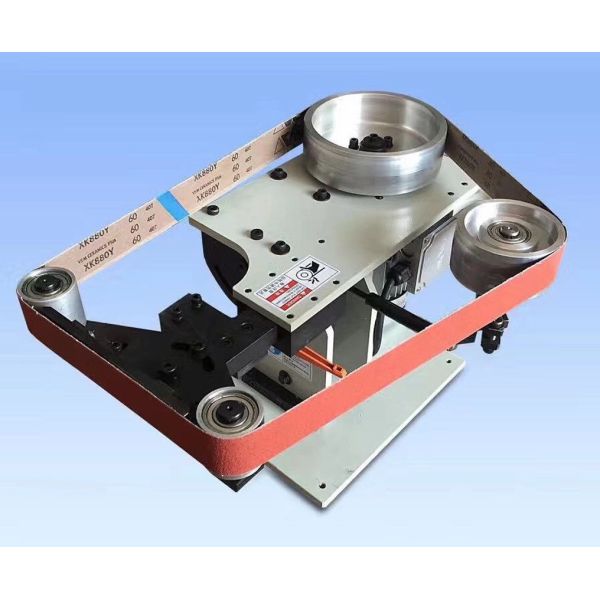 Quality Metal Cutlery Manual Buffing Machine Adjustable Speed 380*350*580mm for sale