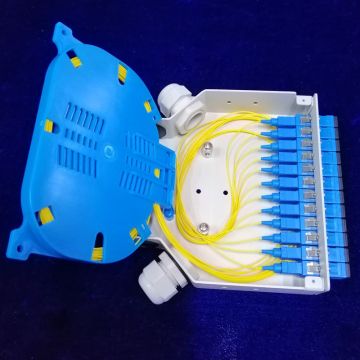 Quality Singlemode SC UPC Ftth Termination Box , Fiber Optic Distribution Box for sale