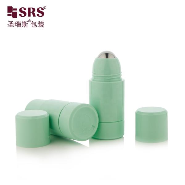 Quality Refillable PP PCR Roll On Bottle 50ml 75ml for Cosmetic Deodorant for sale