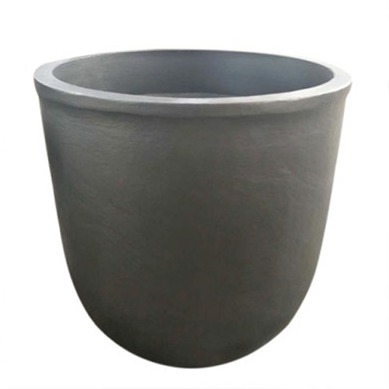 Quality 130MM- 1320MM HEIGHT SILICON CARBIDE GRAPHITE CRUCIBLE LOW POROSITY for sale