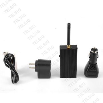 Quality 1 Omni Antenna Mini GPS Signal Jammer With AC / Car Cigaret Lighter Adapter for sale