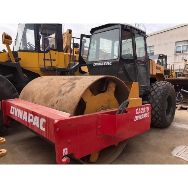Quality Dynapac Ca301 Ca251 Ca602 Double Drum Roller Used Compactor Roller For Road for sale