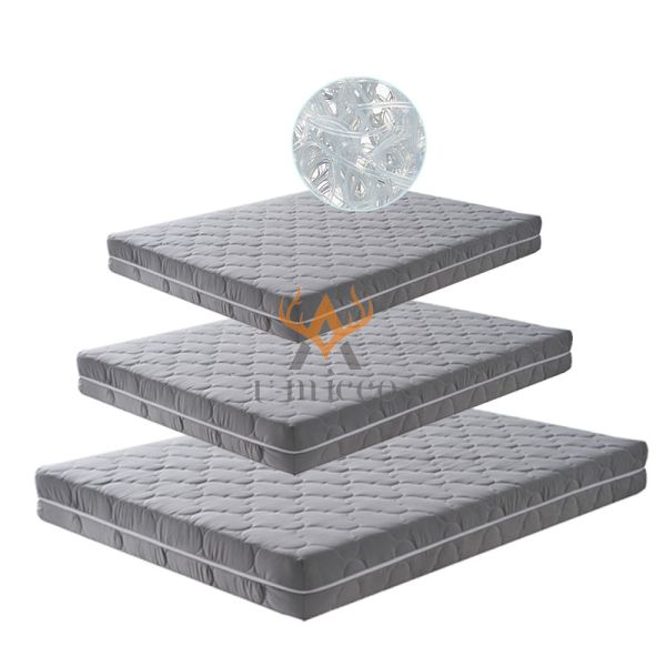 Quality Air Fiber Washable Bed Mattress With Grey Cotton Cover for sale