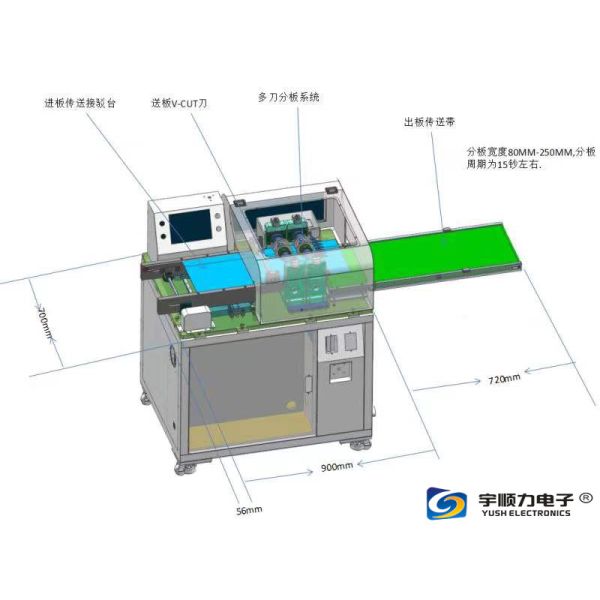 Quality Computer Dremel PCB Depaneling Machine Can Cut Plurality Plates for sale