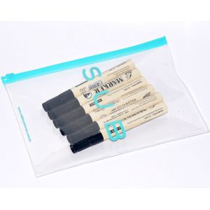 Quality Heat Seal BPA Free PEVA Storage Bags Reusable EVA Clothing Packaging envelope for sale