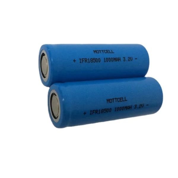 Quality IFR18500 1000mAh 3.2V battery cell for sale