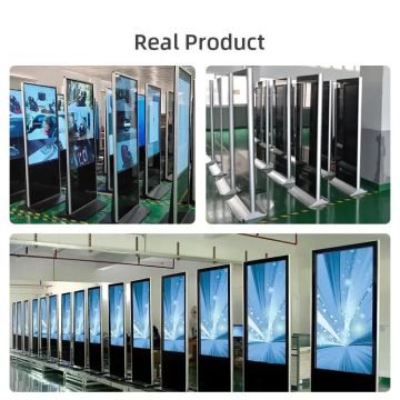 Quality 49 Inch Vertical Digital Advertising Machine Capacitive Touch Screen for sale