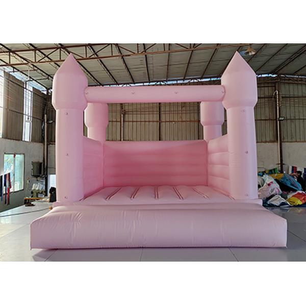 Quality Pink Inflatable Bouncer Castle Adults Kids Wedding Party Bouncing Castles for sale