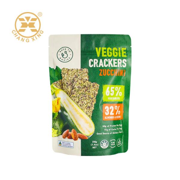 Quality Private Label Zipper Top Dry Fruit Packaging Bags Gravure Printing for sale