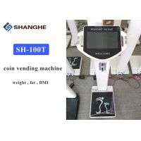 Quality Coin Operated BMI Weight Scale With Body Fat Analysis Coin Vending Machine for sale