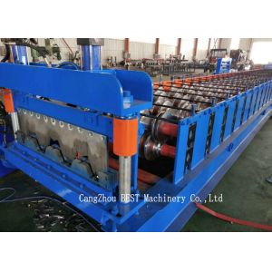 Quality 1250 Mm Max. Width With GI Material Steel Sheet Floor Deck Roll Forming Machine for sale