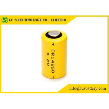 Quality CR14250 lithium battery size 1/2AA 600 mAh CR14250 3V disposable battery for for sale