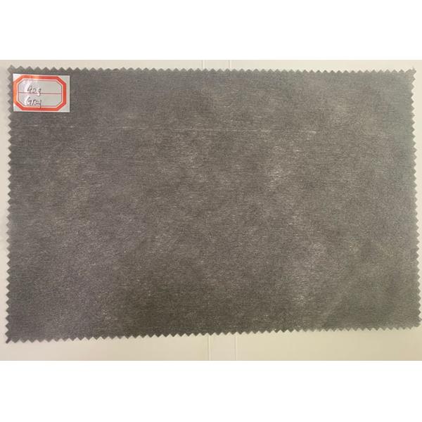 Quality 30g Polyester Spunlaced Non-Woven Fabric Gray For Artificial Leather Substrate for sale