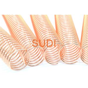 Quality Single Wire 7/16" Metal Spiral Binding Coils For Sketch Books for sale